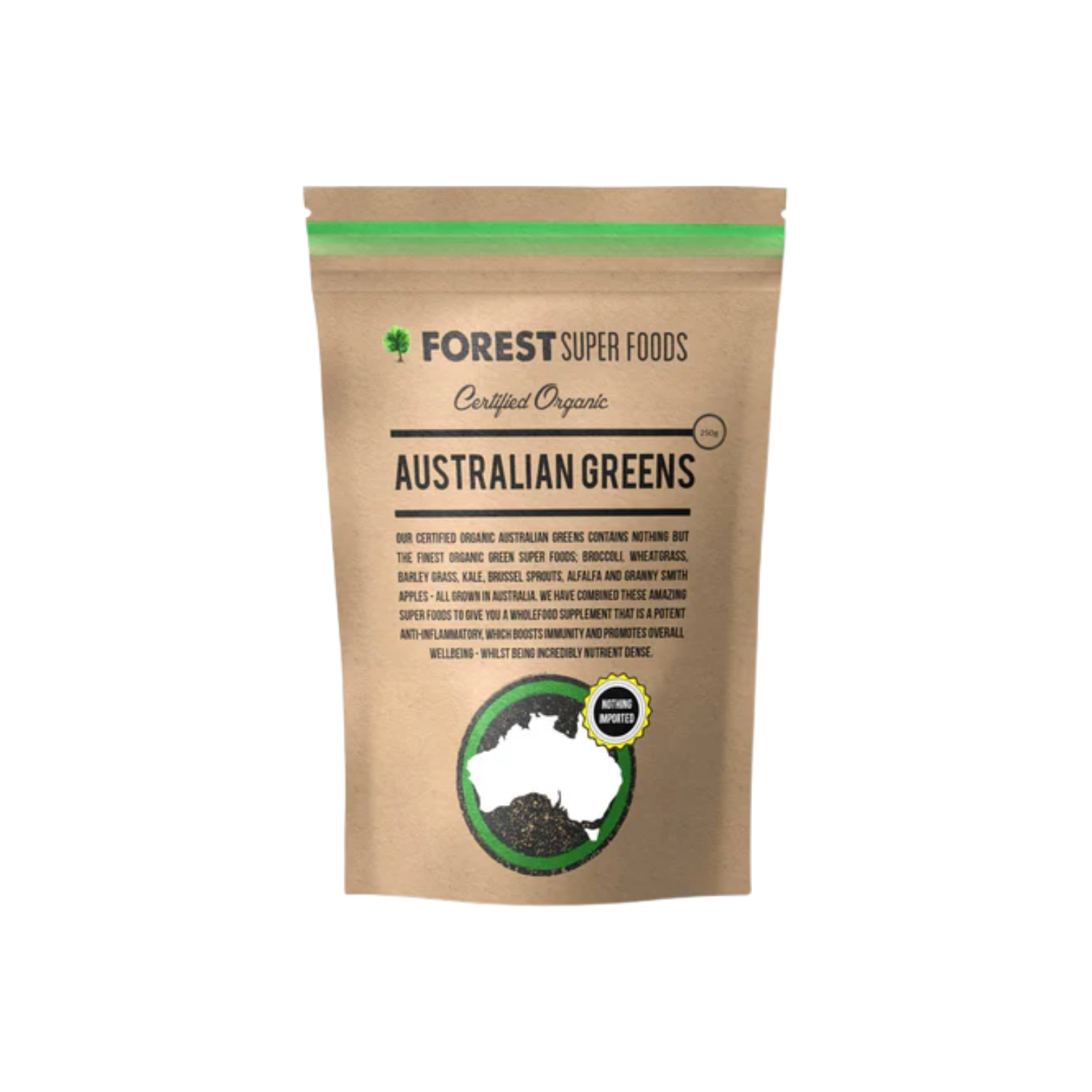 Australian Greens Whole Food Capsules | Australian Superfood | Forest ...